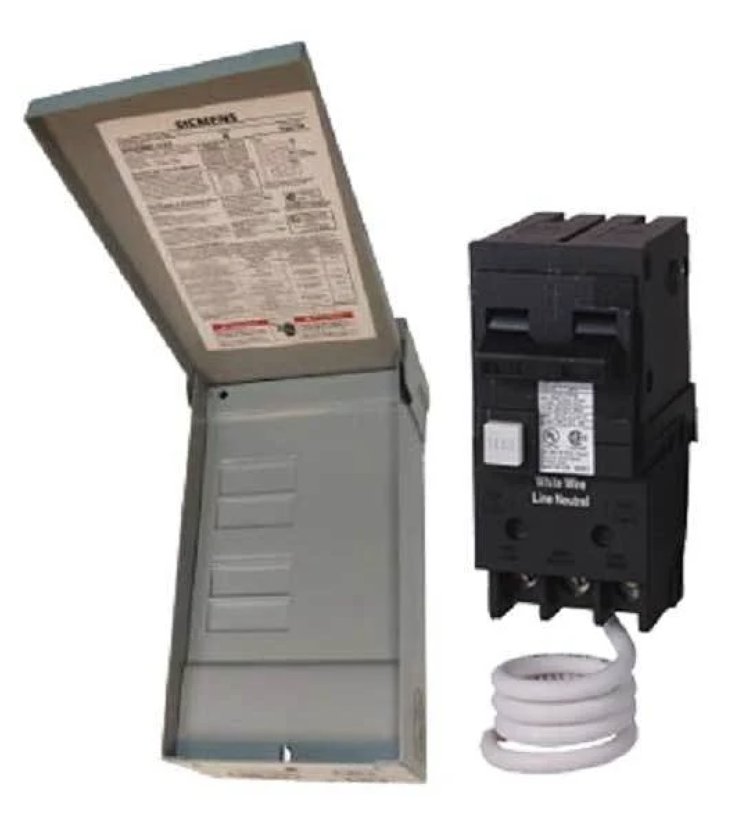 Siemens W0408ML1125-40 40A Spa Panel with GFCI Breaker